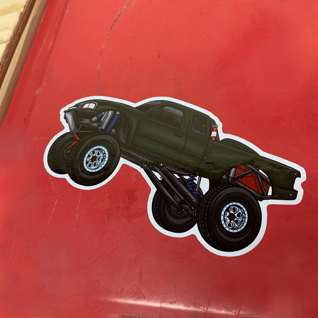 Ford Ranger Prerunner Sticker – Down For Mobbing